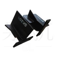 China Excavator Mud Scraper Plate Wear Resistant Alloy Steel For Kobelco SK200 Series Excavator Chassis Mud Guard for sale
