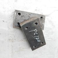 China Flat base towing wheel seat made from high strength steel for stable operation and long term in construction and mining machinery for sale