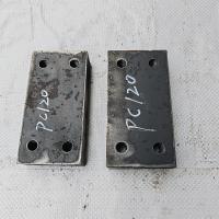 China Flat base towing wheel seat made from high strength steel for stable operation and long term in construction and mining machinery for sale