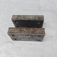 China Flat base towing wheel seat made from high strength steel for stable operation and long term in construction and mining machinery for sale