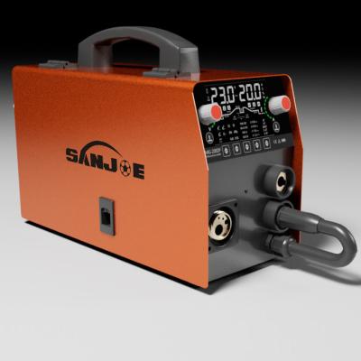 China Big LED display 5kg Wire Spoon Gasless Aluminum MIG Welding Machine AC220V Input Voltage for sale