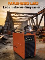 China Compact and Powerful MIG Welder 24.7KVA Rated Input Power 605x310x595mm Machine Size for sale