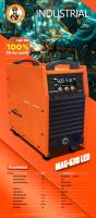 China LED display IGBT MAG-630LED 500A 100% Duty Cycle MIG Welding Machine  Multi process Welder with Separated wire feeder for sale