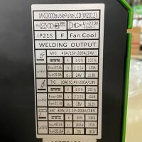 China Full Colored LCD Aluminum Mig Welder 250A AC380 With 5inch LCD for sale