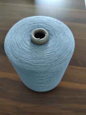 China Conductive Blended 29.5S/2 40% Stainless Steel 60% Polyester Anti Static Technical Spun Yarn for sale