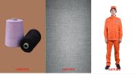 China EMF Shielding Conductive Yarn 29.5S/2 - 40% Stainless Steel Fiber with 20-70dB Shielding Effectiveness for sale