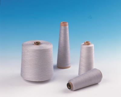 China Grey Blended Conductive Sewing Yarn Anti Static Sintered for sale
