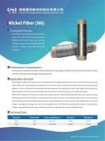 China Nickel Fiber Material with Large Specific Surface Area, High Tensile Strength for Hydrogen Electrolysis and EV Battery Applications for sale