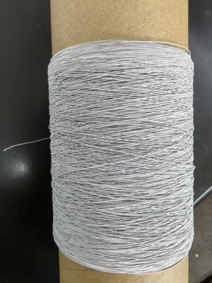China 316L Stainless Steel Composite Twist Yarn with PET Wrapping for RFID Antenna - 0.32g/m Weight, 22.5-27.5Ω/m Resistance for sale