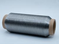 China Anti-Static 6μm Conductive Metal Fiber Thread with SGS Certification - 304/316L Stainless Steel, 25-340N Breaking Load for sale