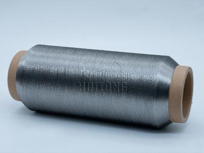 China Anti-Static 6μm Conductive Metal Fiber Thread with SGS Certification - 304/316L Stainless Steel, 25-340N Breaking Load for sale