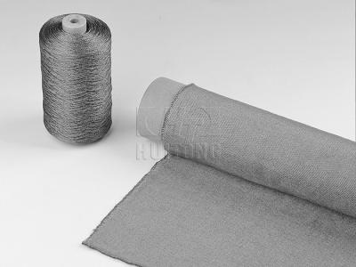 China Customizable Pure Metal Fiber Fabric Technical Textile - 600-900°C Temperature Resistance, 1000-1900mm Width Options for sale
