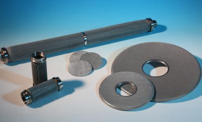China Sintered Metal Fiber Felt 10um 78% Porosity Heatproof Chemical Filter Stainless Steel 304 for sale