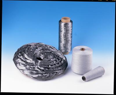 China 12μm Electrically Conductive Spun Yarn - 316L Stainless Steel Fiber with 1.10% Elongation for sale