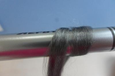 China Silver Rustproof Titanium Fiber 8-100μm Diameter for Golf Shafts - SGS Certified for sale