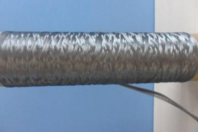 China Heat Resistant Stainless Steel Metal Fiber Thread 8um Conductive 12m 275x1 for sale