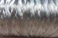 China SS316L 6μm Metal Fiber Twist Thread for Radiation-Proof Clothing - 340N Breaking Load, 1.10% Elongation for sale