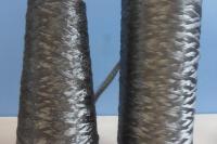 China 304SS High Temperature Resistant Metal Fiber Sewing Thread with 340N Breaking Load and 1.10% Elongation for sale