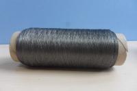 China 12μm Stainless Steel Fiber Anti-Static Blended Yarn 0.12g/m with 25N Breaking Load for Industrial Applications for sale