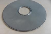 China Heat Resistant 74% Porosity Metal Filter Disc 130mm Diameter for Industrial Film Making for sale