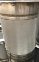 China 160mm Diameter Metal Filter Cartridge 5000mm Length for Baghouse Dust Collector - High Temperature 1000°C for sale