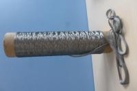 China 6μm Stainless Steel Fiber Thread - 304/316L Metal Twist with 340N Breaking Load for High-Temperature Applications for sale