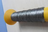 China 2kg/Cone 6μm Stainless Steel Fiber High Temperature Resistant Thread with 340N Breaking Load for sale
