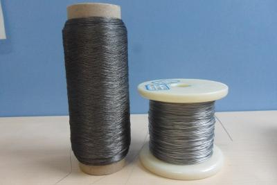 China 434 Stainless Steel Fiber 10um Micron Diameter Conductive Metal Fiber for Clothing Textile for sale