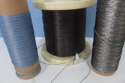China 12μm Conductive Metal Sewing Thread - 316L Stainless Steel Fiber with 340N Breaking Load for Smart Textiles for sale
