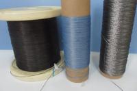 China Flexible PVC Coated Metallic Yarn - 12μm Fire Retardant Sewing Thread with 340N Breaking Load for sale