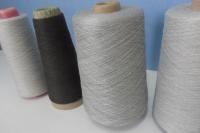 China ROHS Metal Conductive Anti-Static Blended Yarn 4kg/Cone with 1-30% Stainless Steel Fiber for Industrial Applications for sale