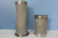 China 60mm Diameter Stainless Steel Sintered Filter Cartridge - High Temperature 1000°C, Emission <5mg/Nm³ for Industrial Dust Collection for sale