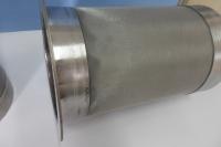 China 6μm Heat Resistant Sintered Metal Filter Cartridge for High Temperature Applications up to 1000°C for sale