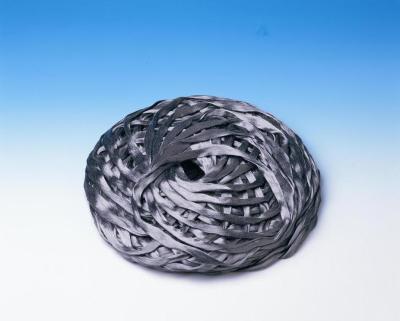 China Silver 22um Stainless Steel Conductive Fiber Sliver 110mm Length 2-12g/m for sale