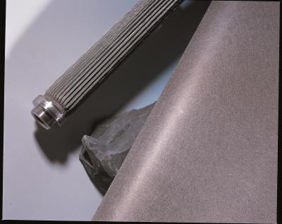 China Stainless Steel Fiber Sintered Felt Filter 3-60μm Accuracy, 1180×1150mm Size for High Temperature Applications for sale