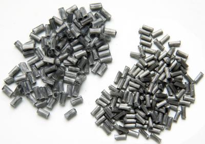 China Conductive Plastic Agglomerates with 12μm Fiber Diameter and 2mm Agglomerate Size for Anti-Static Applications for sale