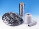 China Metal Fiber Cutting Silver Broken Staple Fiber with 35-48mm Average Length and 2-15g/m Weight Range for Industrial Applications for sale