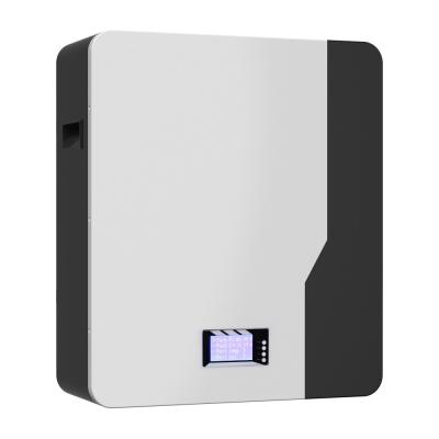 China 48V 200Ah Low Voltage Vertical Wall Mounted LiFePO4 RS485/CAN Phosphate Lithium Iron Cell Solar Storage Batteries for Home for sale