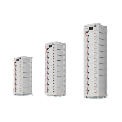 China Four Modules 204.8V100Ah High Voltage Rack Stacked Installation LiFePO4 Phosphate Lithium Iron Solar Storage Batteries for Home for sale