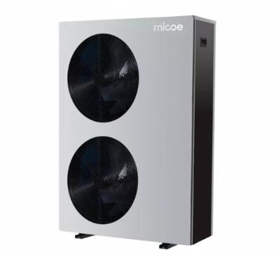 China Hot Water Heating Cooling Heat Pump Heater Wifi EVI  Monoblock R32 DC Inverter 20kw Heat Pump for sale