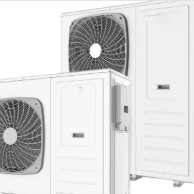 China 20 kw R 32 Electric Air Source Heat Pump 4-in-1 for Hot Water & Floor Heating for Hotel Use Metal Housing for sale