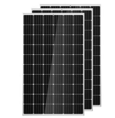 China Monocrystalline Silicon Half Piece Single Glass Ten Grid Assembly Solar Panel for sale
