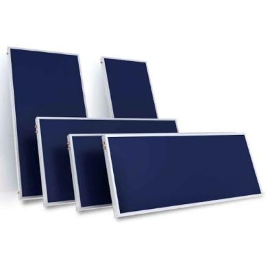 China Flat Plate Solar Panel Collector High Efficiency Blue Titanium for Solar Water Heater Solar Flat Plate Collector for sale
