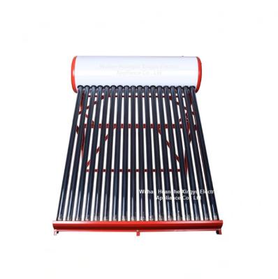 China 200L High Quality Electric Unpressurized Solar Hot Water Heater Factory Supply Heating System None Pressure Water Heater for sale