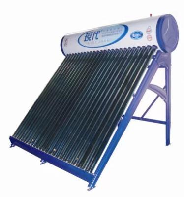 China Electric Unpressurized Solar Water Heaters Evacuated Tube Heating System for Hotels and Households for sale