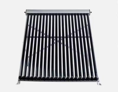 China Certified 20 Tubes Solar Thermal Collector Keymark Pressurized Vacuum Tube Heat Pipe Electric Powered for Household Use for sale