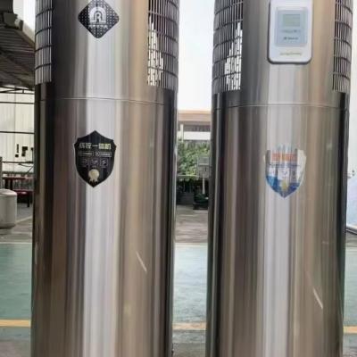 China New 250 Liter Unpressurized Solar Hot Water Heater Electric Evacuated Tube Heating System None Pressure Water Heater for sale