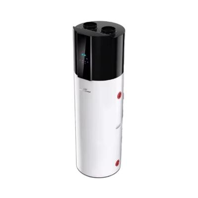 China Design Domestic Storage Tankless Heat Pump All-in-One Hot Water R 290 100 L Residential Used Air Water Combo Heat Pumps for sale