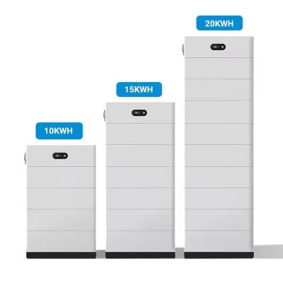 China Stackable High Voltage 5KWh to 30KWh LiFePO4 BESS Battery Pack Solar Energy Storage System with CAN Communication Port for sale