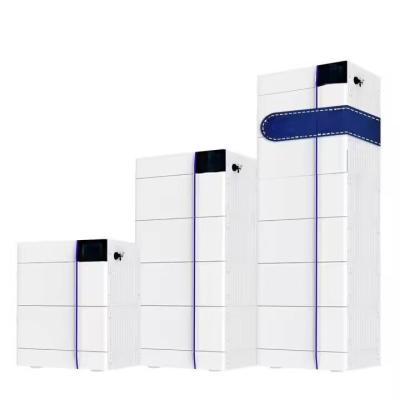 China 24V Solaredge High Quality Lithium Battery IP65 Protection Class Stackable System CAN Hybrid for Home Energy Storage for sale